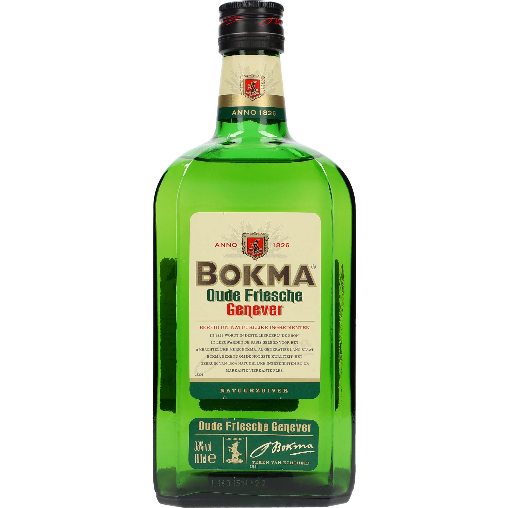 Osta Bokma Oude Friesche Genever 38% juomien verkkokaupasta edullisesti