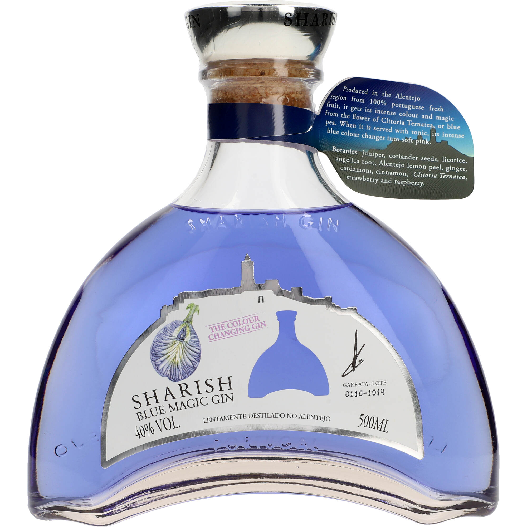 Osta Sharish Blue Magic Gin 40% juomien verkkokaupasta edullisesti