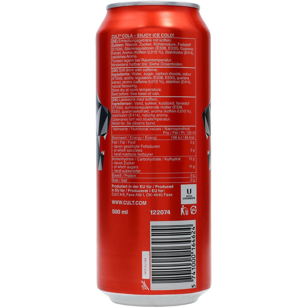 Osta Cult Cola juomien verkkokaupasta edullisesti