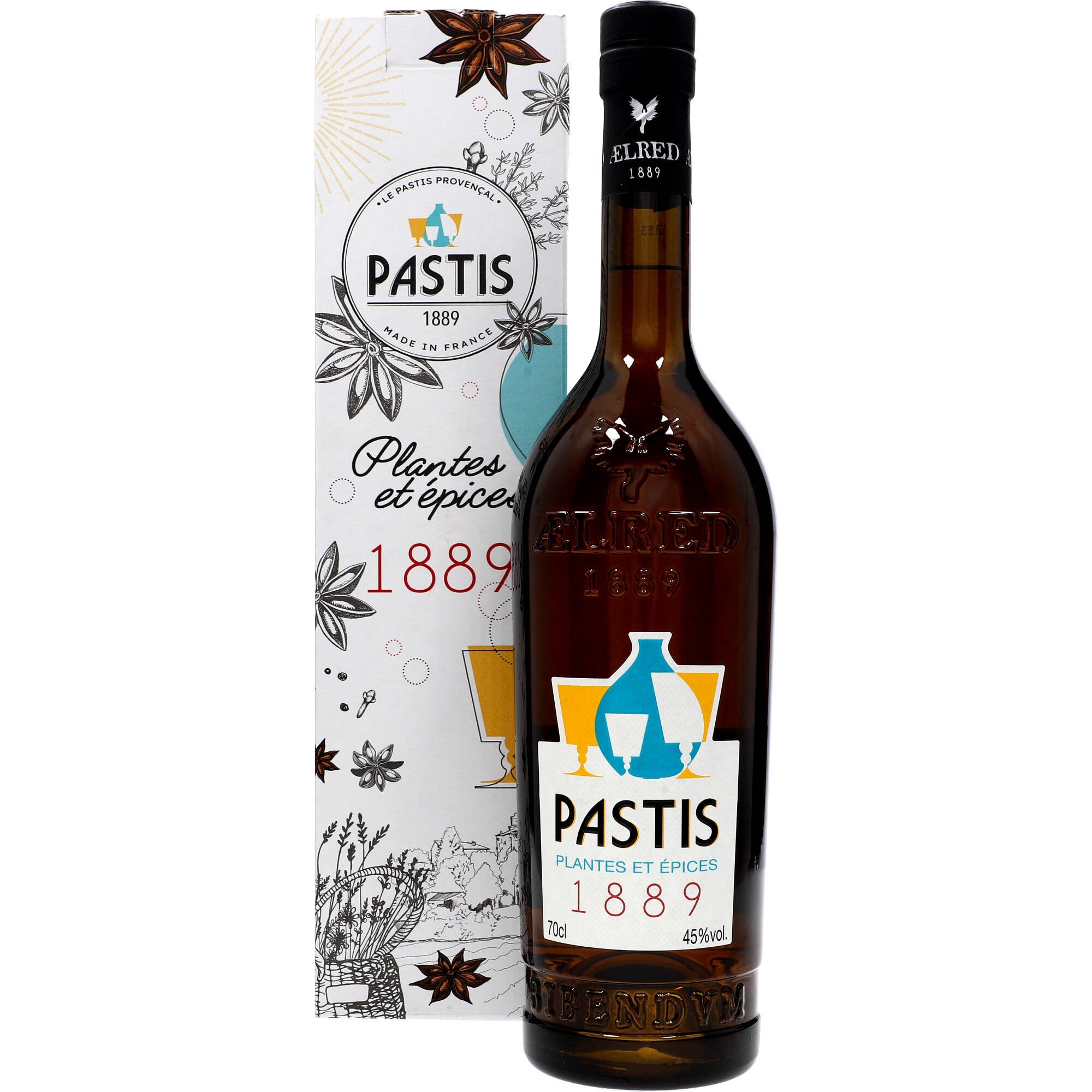 Osta Aelred Pastis 1889 Provencal 45 % juomien verkkokaupasta edullisesti