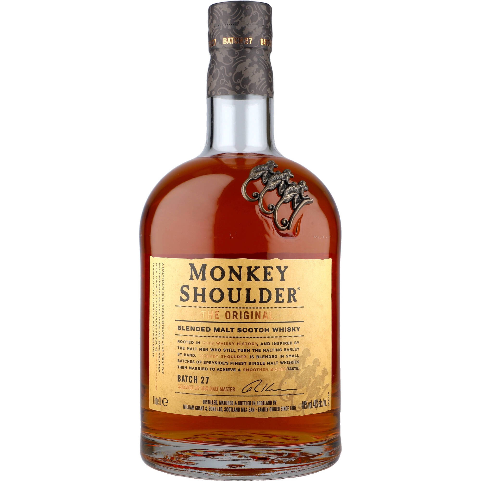 Osta Monkey Shoulder Batch 27 40% juomien verkkokaupasta edullisesti
