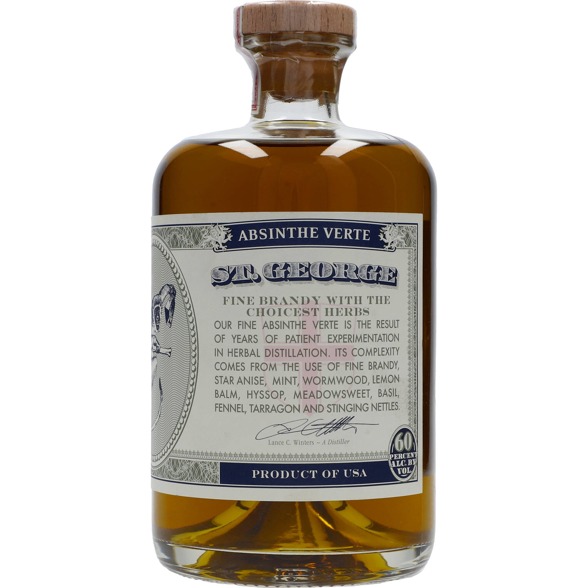 Osta St. George Absinthe Verte 60 % juomien verkkokaupasta edullisesti